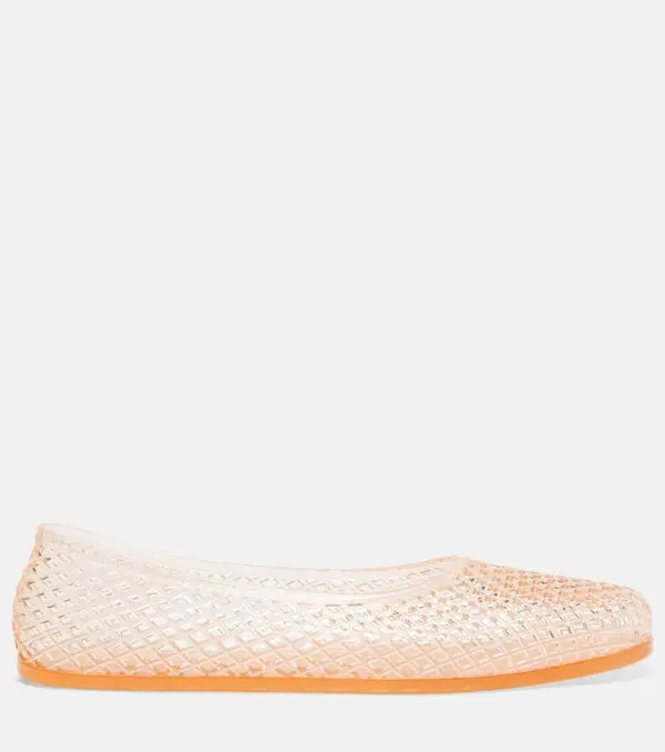 ANCIENT GREEK SANDALS Cutout Ballerina Flats - Pink