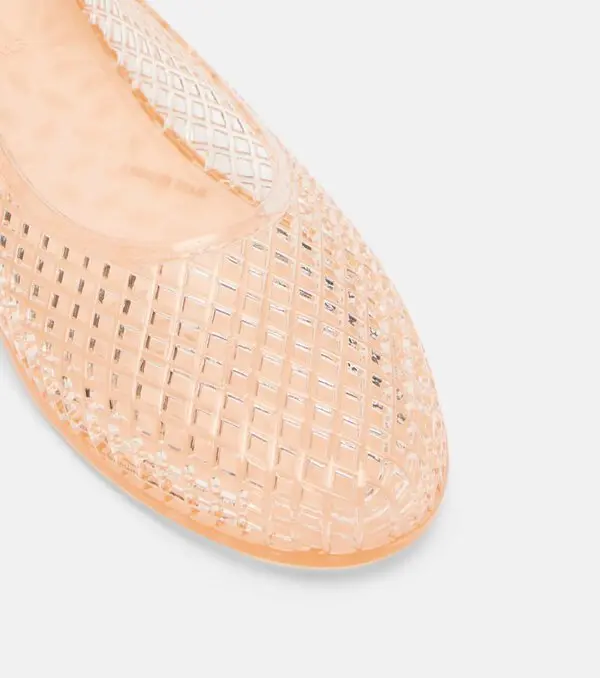 ANCIENT GREEK SANDALS Cutout Ballerina Flats - Pink