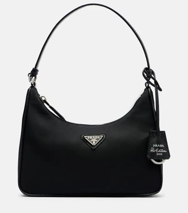 Prada Re-edition 2005 Re-nylon Shoulder Bag - Black
