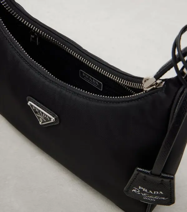 Prada Re-edition 2005 Re-nylon Shoulder Bag - Black