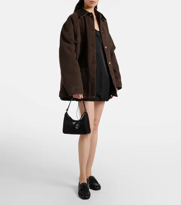 Prada Re-edition 2005 Re-nylon Shoulder Bag - Black