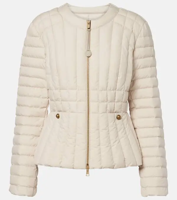 Moncler Menthe Down Jacket - Beige