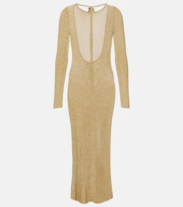 Staud Knitted Maxi Dress