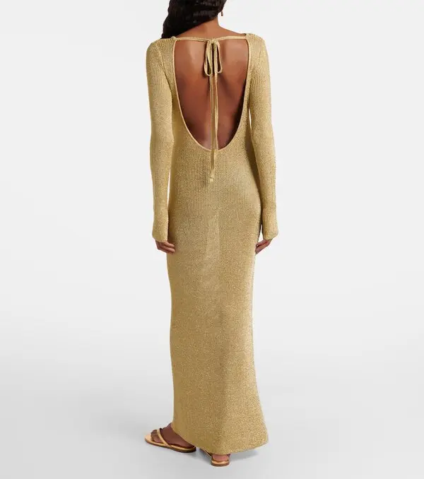 Staud Knitted Maxi Dress