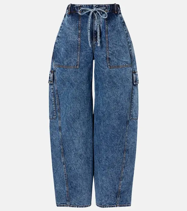Alaïa Barrel-leg Jeans