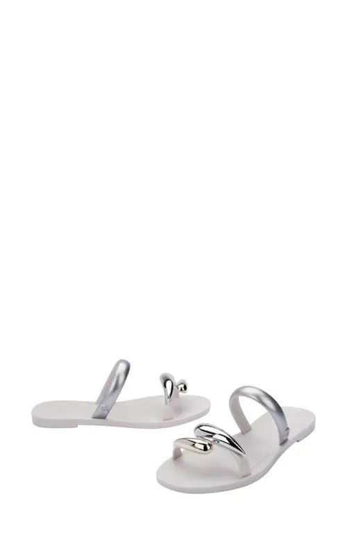 Melissa Eden Slide Sandal - White