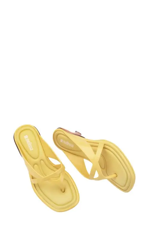 Melissa Layla Flip Flop - Yellow