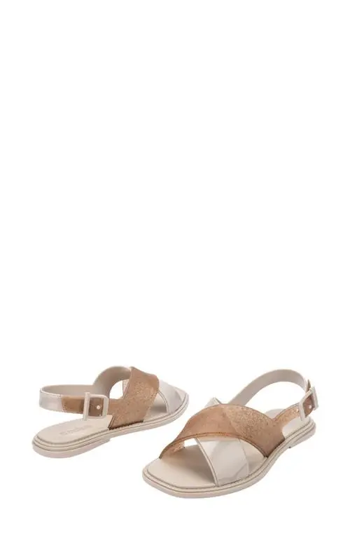 Melissa Cleo Slingback Sandal - Beige