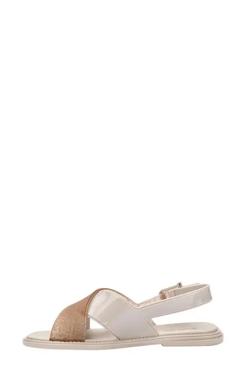Melissa Cleo Slingback Sandal - Beige