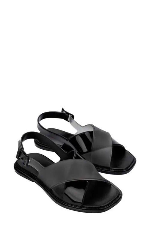 Melissa Cleo Slingback Sandal - Black