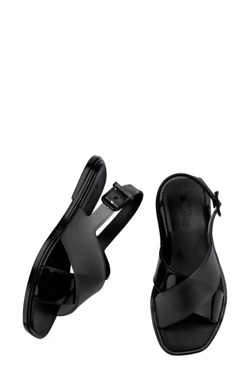 Melissa Cleo Slingback Sandal - Black