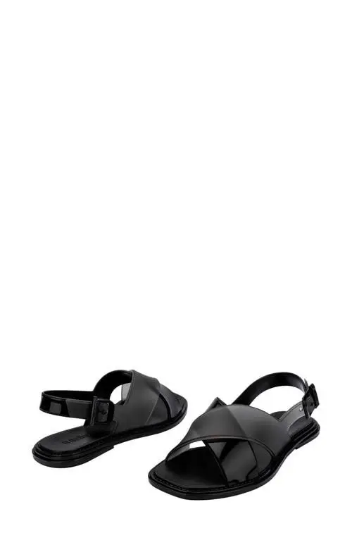 Melissa Cleo Slingback Sandal - Black