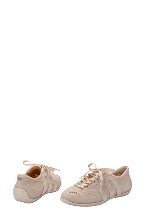 Melissa Motion Sneaker - Beige/white