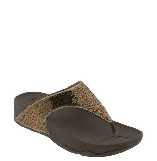 Fitflop Electra Sequined Thong Sandals