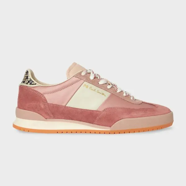 Paul Smith Satin 'dover' Trainers - Pink