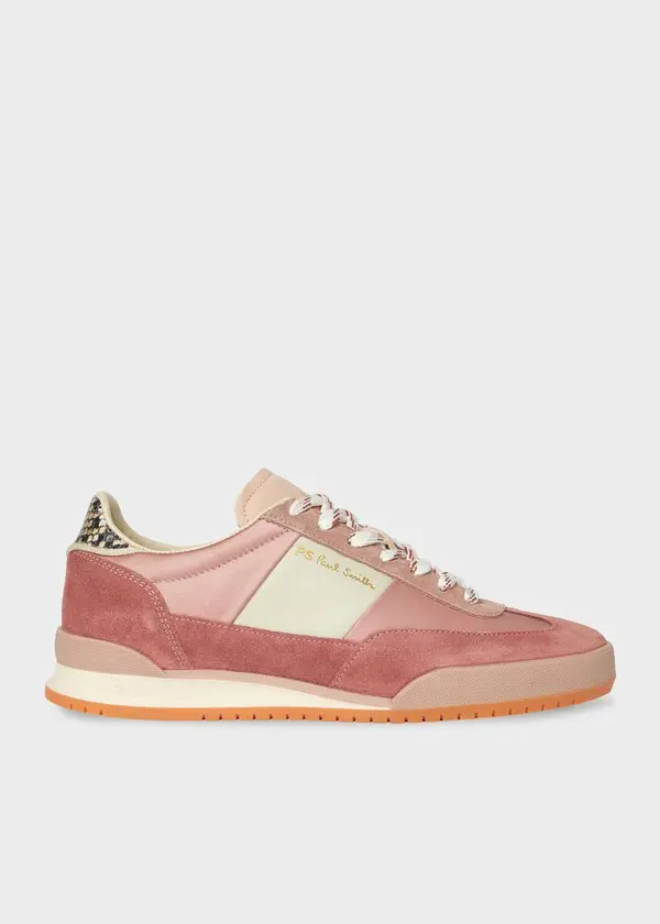 Paul Smith Satin 'dover' Trainers - Pink