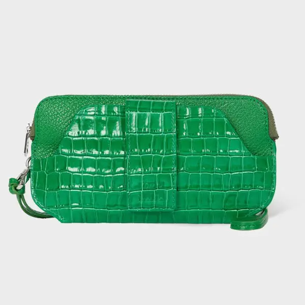 Paul Smith Croc Effect Travel Pouch