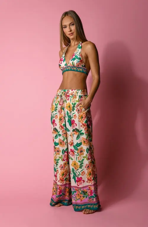SUNSHINE 79 Printed Wide-leg Pants