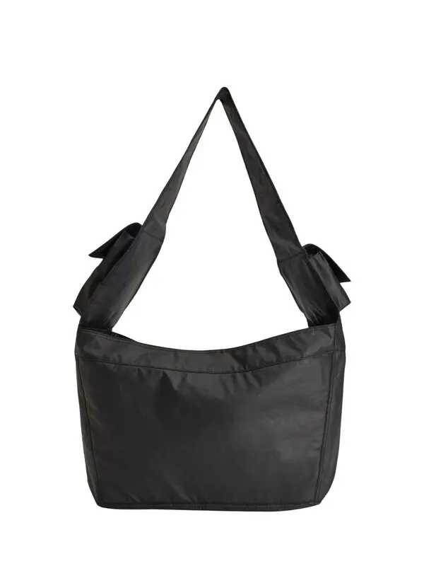 Y3 Newspaper Stock Exchange Bag - Black
