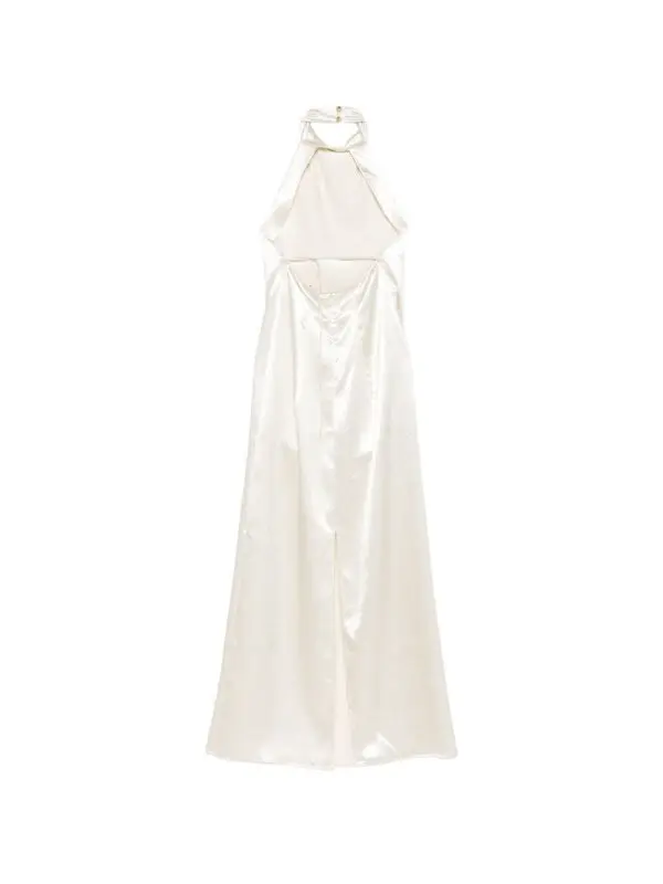 ALYSI Satin Long Dress