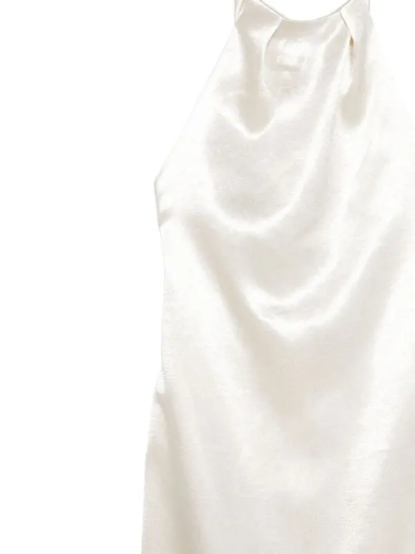 ALYSI Satin Long Dress