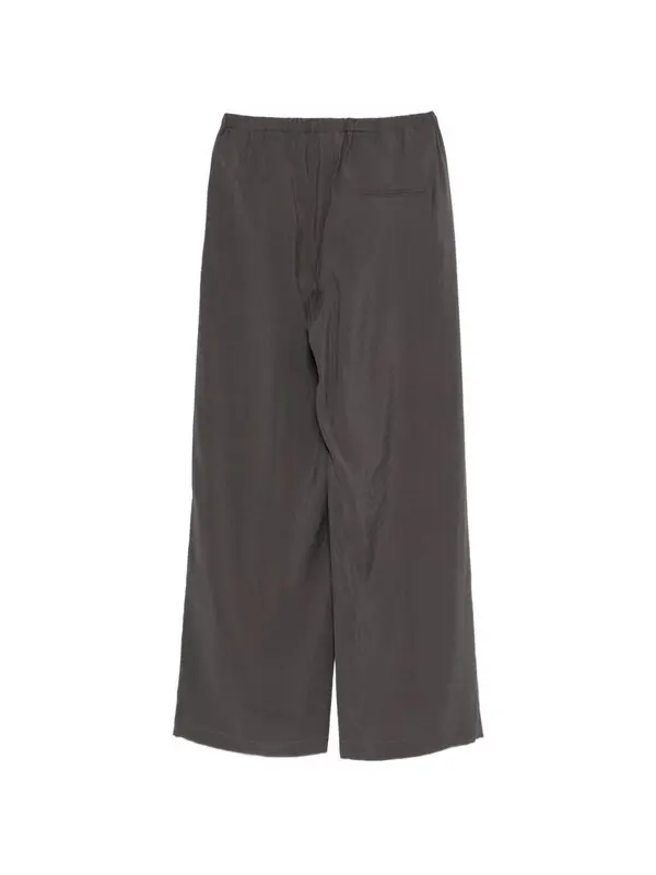 ALYSI Wide-leg Trousers - Grey
