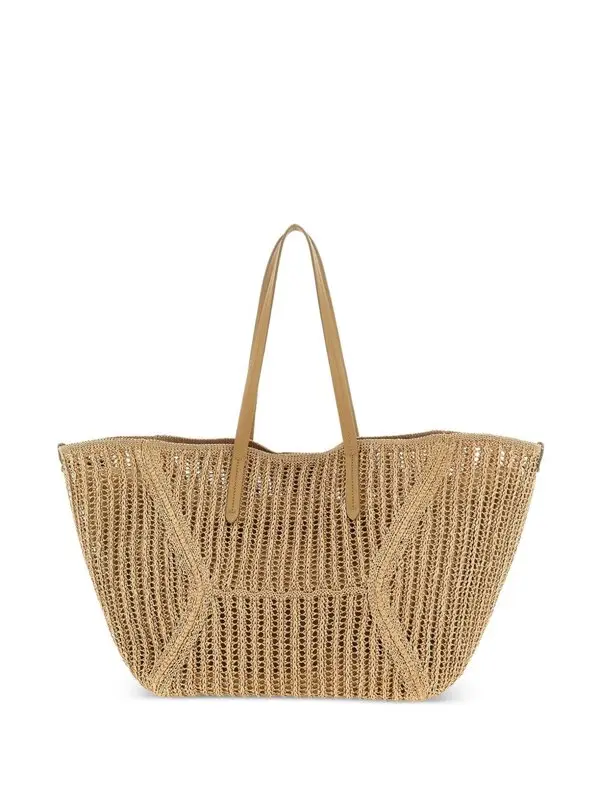 Brunello Cucinelli Raffia Tote Bag