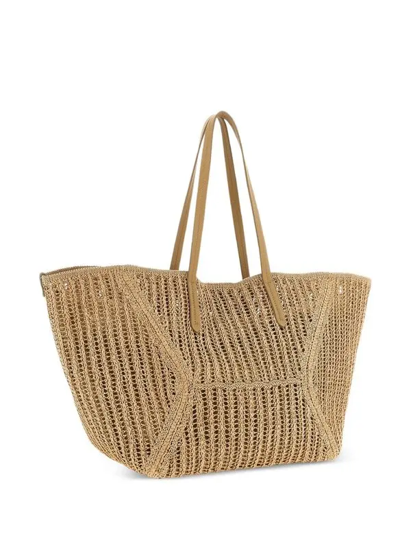 Brunello Cucinelli Raffia Tote Bag