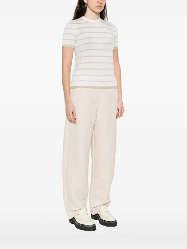 Max Mara Striped Knit T-shirt