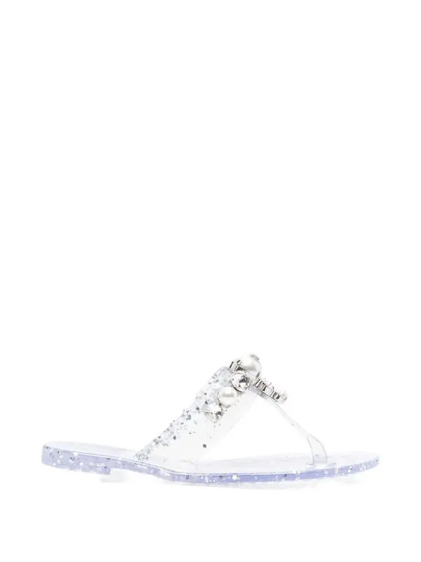 Casadei Thong Sandals - Silver