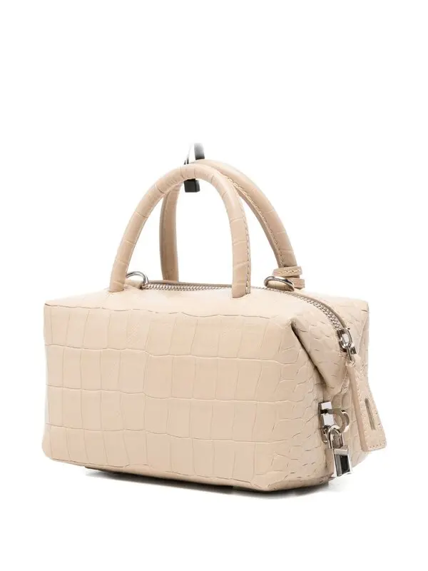 Max Mara Leather Handbag - Grey