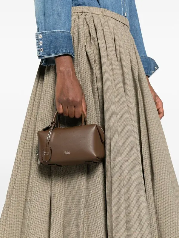 Max Mara Leather Handbag - Brown