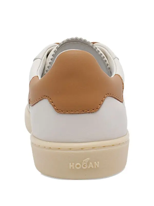 Hogan Cool Basket Leather Sneakers - White