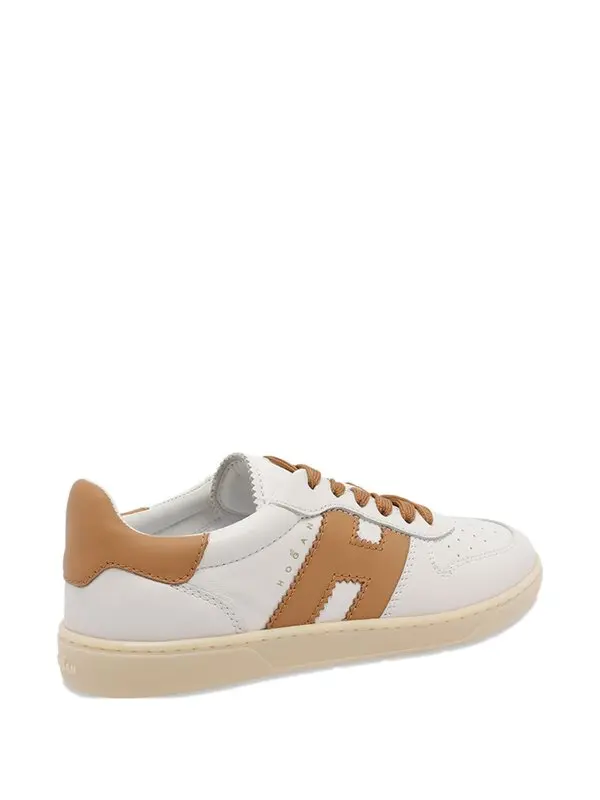 Hogan Cool Basket Leather Sneakers - White