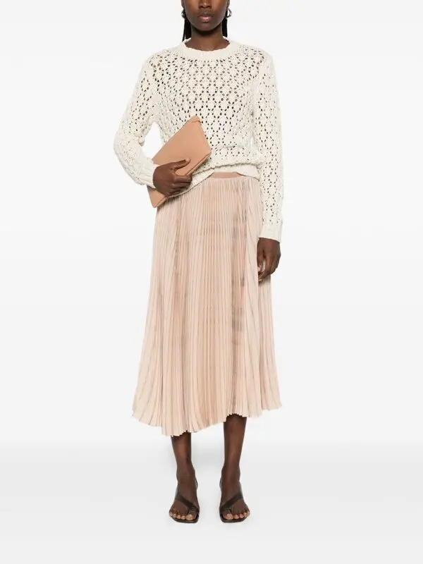 Fabiana Filippi Crewneck Sweater - White