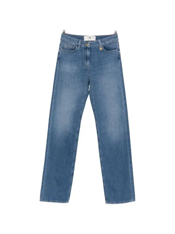 Elisabetta Franchi Denim Cotton Jeans
