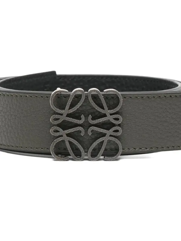 Loewe Anagram Leather Belt