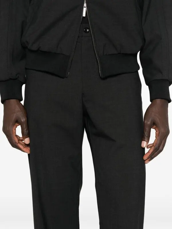 Emporio Armani Wool Blend Trousers