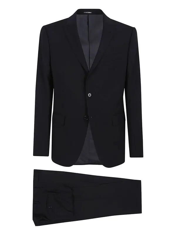 Emporio Armani Wool Single-breasted Suit
