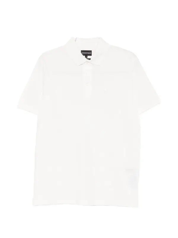 Emporio Armani Logo Cotton Polo Shirt