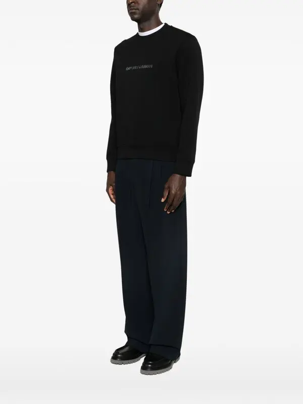 Emporio Armani Cotton Sweatshirt With Logo