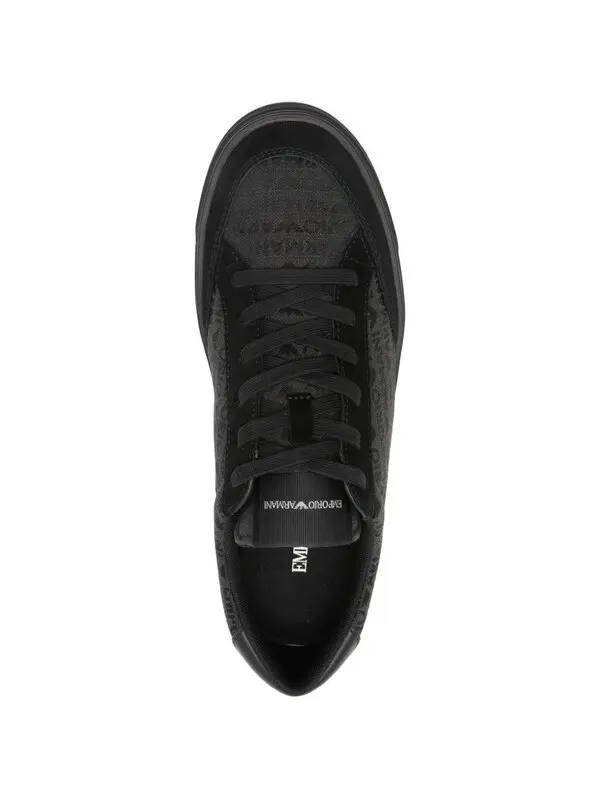 Emporio Armani Canvas Sneakers