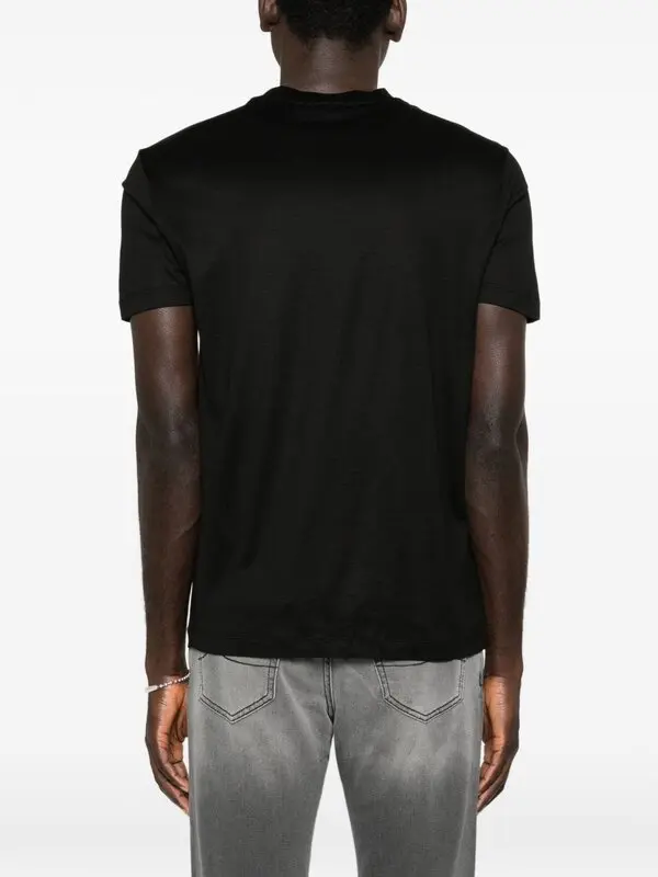 Emporio Armani Cotton T-shirt - Black