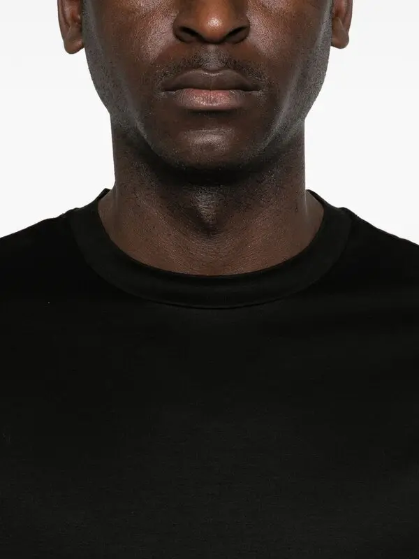Emporio Armani Cotton T-shirt - Black