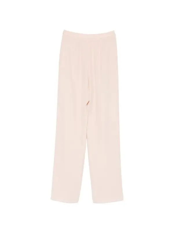 Emporio Armani Wide-leg Trousers - Pink