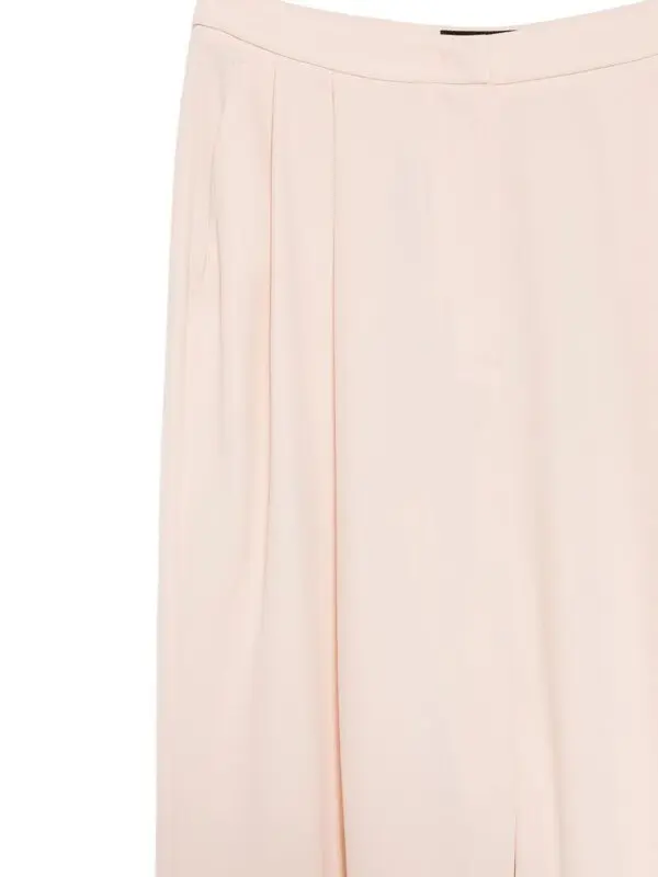 Emporio Armani Wide-leg Trousers - Pink
