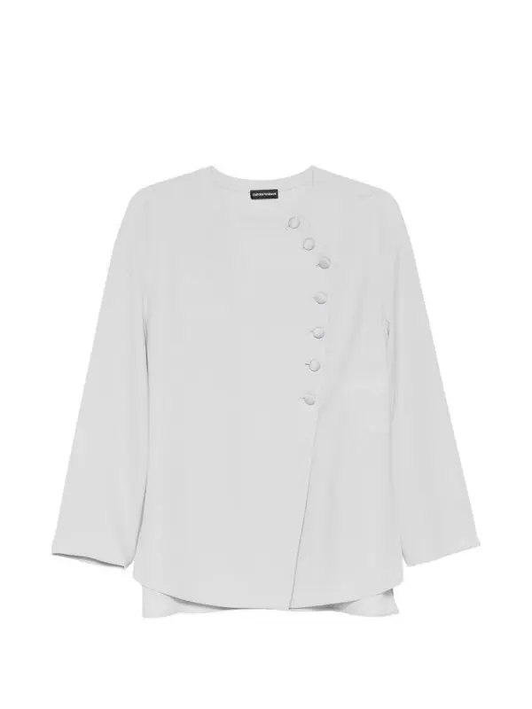 Emporio Armani Button Up Shirt - Grey