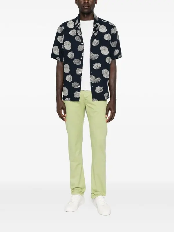 Jacob Cohen Slim Cotton Denim Jeans - Green