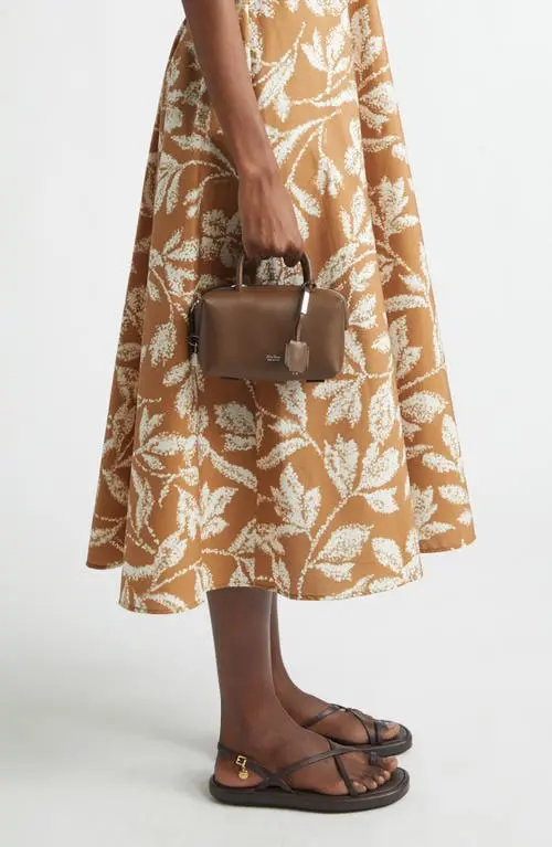 Max Mara Bowler Leather Bag