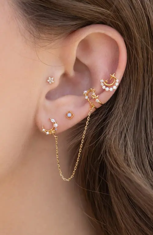 GIRLS CREW Cosmic Skies Cuff & Stud Earring